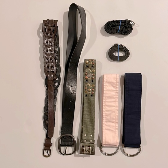 Accessories | Belt Bundle Of 7 Various Styles For Small | Poshmark